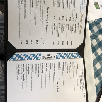 KAISERHOF GERMAN AMERICAN RESTAURANT - Updated September 2024 - 847 ...