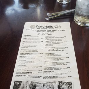 WATERFALLS CAFE - 99 Photos & 99 Reviews - American (Traditional ...