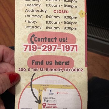 BENNETT ASIAN CAFE - Updated October 2025 - 18 Reviews - 200 S 1st St ...