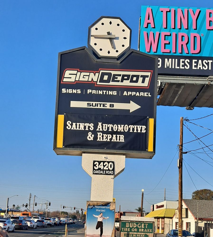 SAINTS AUTOMOTIVE & REPAIR - 3422 Oakdale Rd, Modesto, California ...