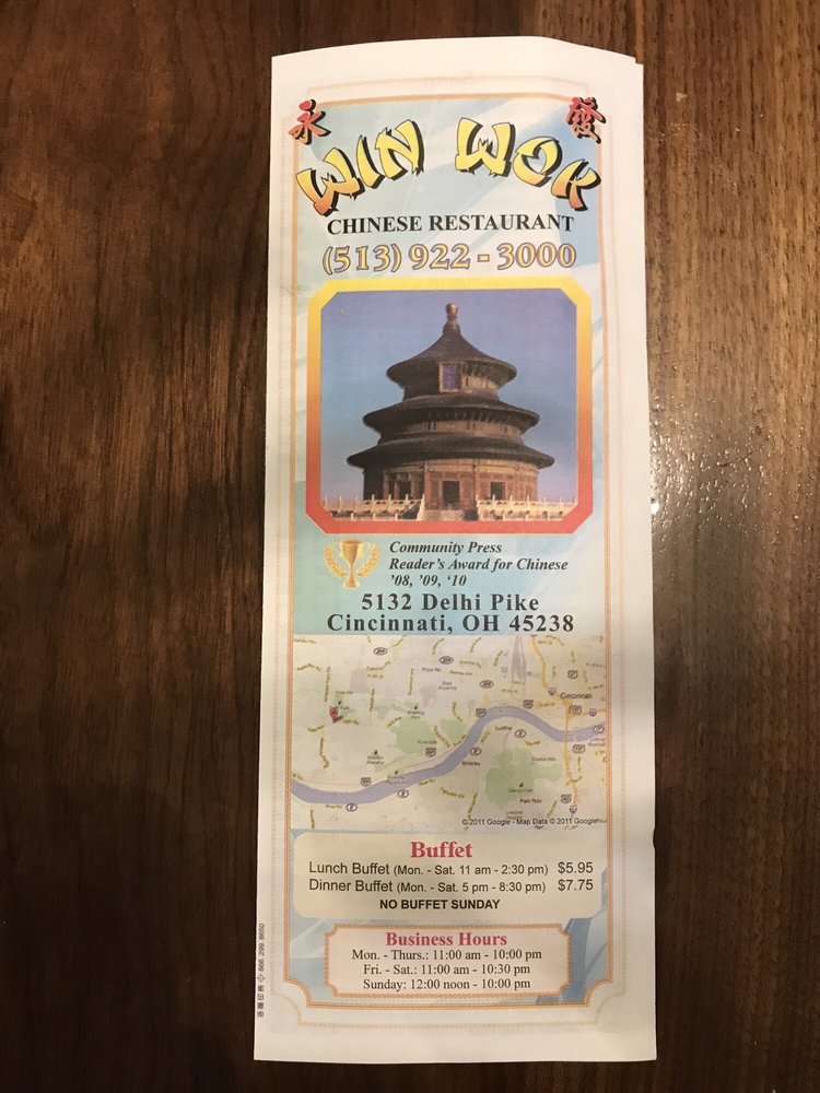 WIN WOK - 22 Reviews - 5132 Delhi Rd, Cincinnati, Ohio - Chinese ...