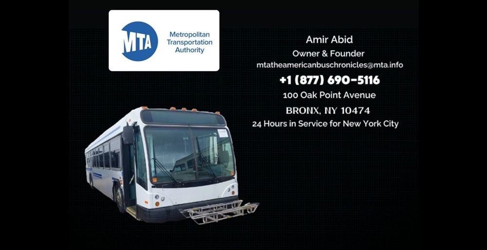 MTA - AMERICAN BUS CHRONICLES - Updated February 2025 - 100 Oak Point ...
