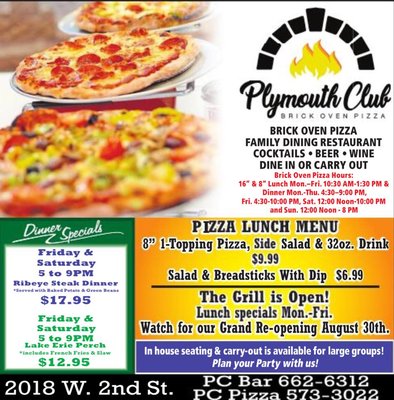 PLYMOUTH CLUB - Updated October 2025 - 2018 W 2nd St, Marion, Indiana ...