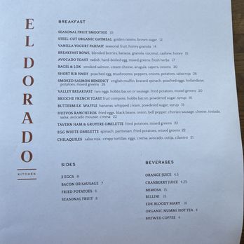 EL DORADO KITCHEN - Updated December 2024 - 1821 Photos & 1573 Reviews ...