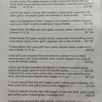 AXUM ETHIOPIAN RESTAURANT - Updated December 2025 - 195 Photos & 217 ...