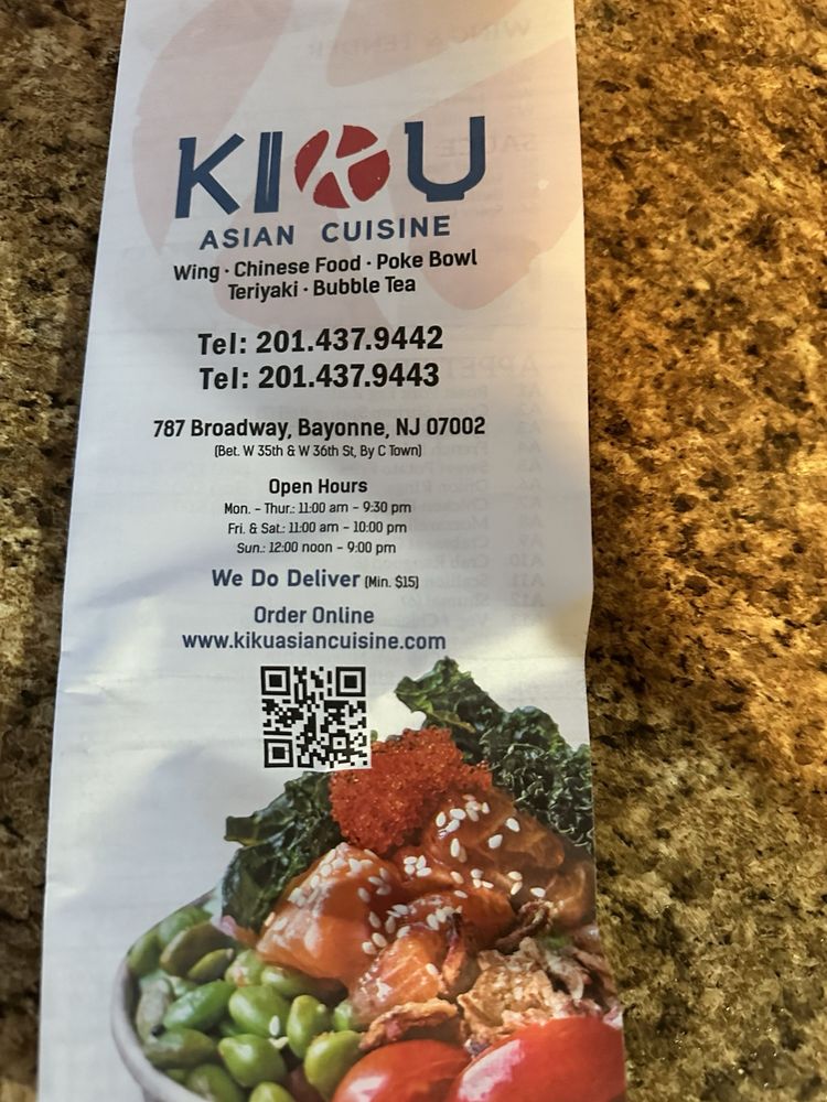 KIKU ASIAN CUISINE - Updated March 2025 - 787 Broadway, Bayonne, New ...