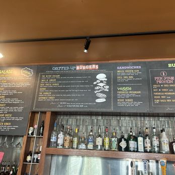 Village burger menu store