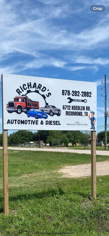 RICHARD’S AUTOMOTIVE AND DIESEL - Updated July 2025 - 6712 Koeblen Rd ...