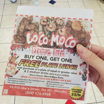 LOCO MOCO DRIVE INN - Updated December 2024 - 198 Photos & 133 Reviews ...