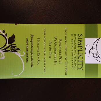 SIMPLICITY: LOWCOUNTRY CREMATION AND BURIAL SERVICES - Updated September 2025 - 43 Photos & 23 ...