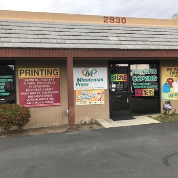 Minuteman press near me store