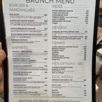 AVOCA - Updated December 2025 - 211 Photos & 236 Reviews - 1678 1st Ave ...