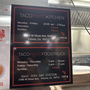 TACO PINTO - Updated December 2025 - 122 Photos & 105 Reviews - 1785 W ...