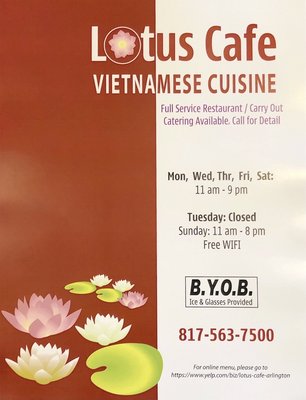 LOTUS CAFE - 168 Photos & 266 Reviews - 4261 W Green Oaks, Arlington ...