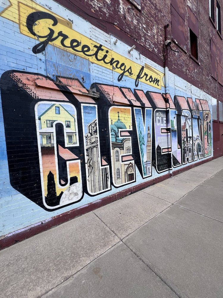 GREETINGS FROM CLEVELAND MURAL - Updated July 2024 - 2098 W 25th St ...