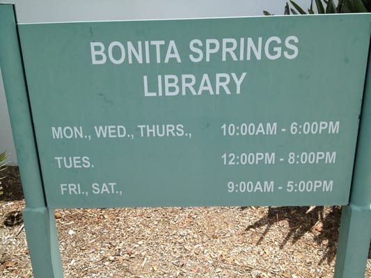 BONITA SPRINGS PUBLIC LIBRARY - Updated September 2025 - 36 Photos ...