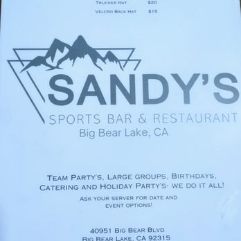 SANDYS SPORTS BAR AND RESTAURANT - Updated January 2025 - 227 Photos ...