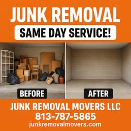JUNK REMOVAL MOVERS - Updated October 2025 - 67 Photos & 10 Reviews - 3450 Palencia Dr, Tampa ...