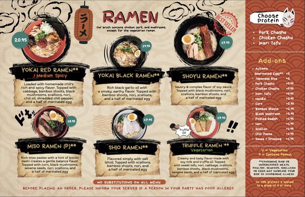 YOKAI RAMEN - Updated January 2026 - 40 Photos & 19 Reviews - 175 ...
