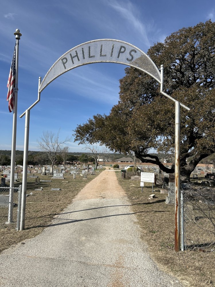 PHILLIPS CEMETERY - 10 Photos - RR 12 South at FM 150, Dripping Springs ...