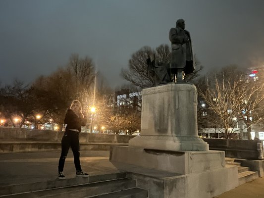 BENJAMIN HARRISON STATUE - 21 E New York S, Indianapolis, IN - Yelp