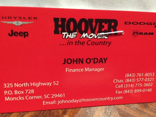 HOOVER CHRYSLER DODGE JEEP RAM OF MONCKS CORNER - Updated January 2026 ...