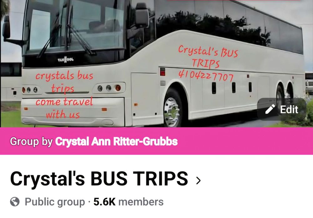 CRYSTAL’S BUS TRIPS - Updated August 2025 - 5 E Chestnut St, Delmar, Maryland - Bus Tours ...