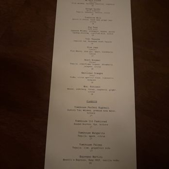 TOWNHOUSE COCKTAILS - Updated December 2025 - 156 Photos & 441 Reviews ...