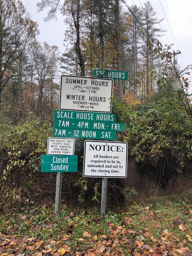 CASHIERS STAFFED RECYCLE CTR - 4560 Highway 107 S, Cashiers, North ...