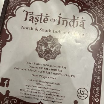 TASTE OF INDIA - Updated May 2025 - 79 Photos & 252 Reviews - 316 E 4th ...