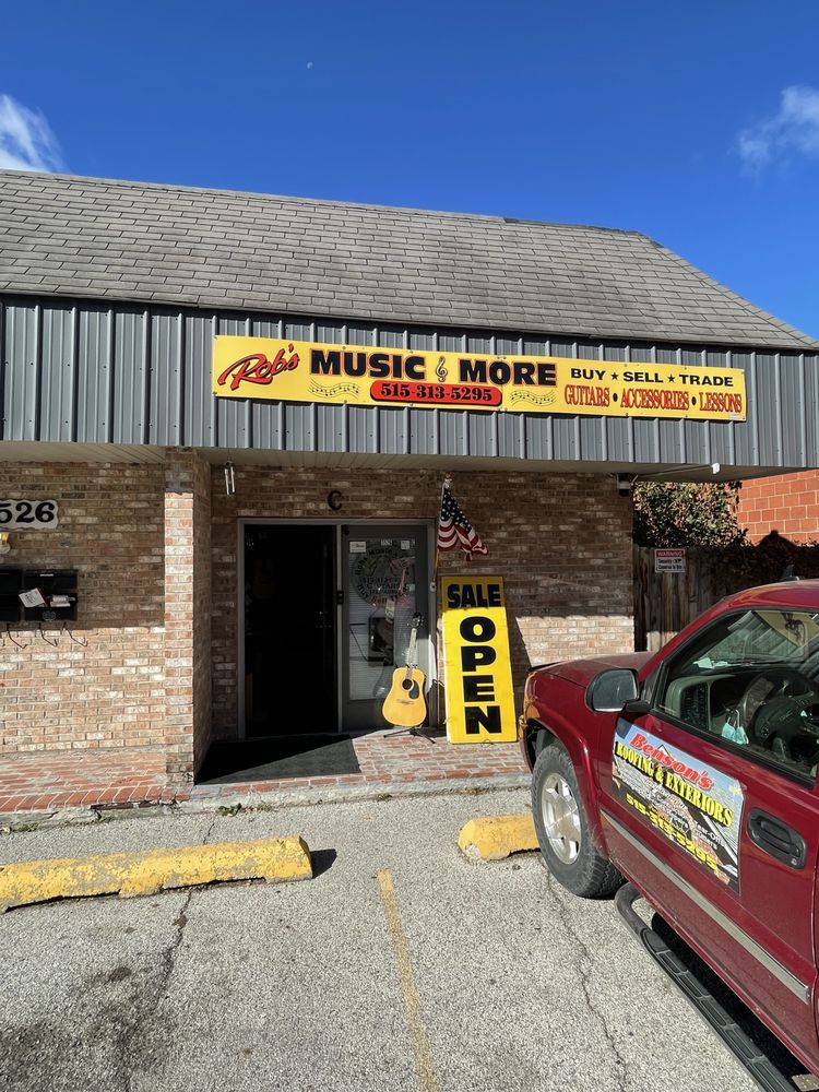 ROB’S MUSIC & MORE - Updated December 2025 - 3526 SW 9th St, Des Moines ...