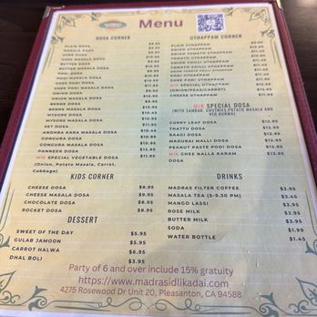 MADRAS IDLI KADAI - Updated September 2025 - 82 Photos & 108 Reviews ...