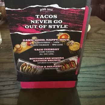 PINK TACO - Updated February 2025 - 762 Photos & 343 Reviews - 7 Times ...