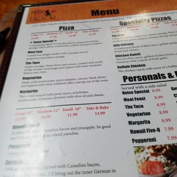 HEISE PIZZA PARLOR - Updated October 2024 - 38 Photos & 30 Reviews ...