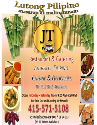 JT RESTAURANT - CLOSED - 49 Photos & 51 Reviews - 953 Mission St, San ...