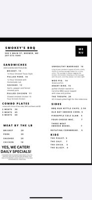 SMOKEY’S BBQ - Updated September 2025 - 10 Photos - 500 S Main St ...