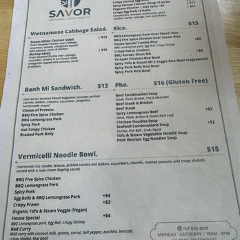 SAVOR VIETNAMESE CUISINE - Updated July 2025 - 46 Photos & 45 Reviews ...