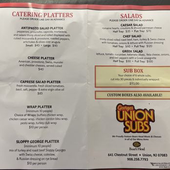 GEORGE’S UNION SUBS - Updated March 2025 - 35 Photos & 58 Reviews - 641 ...