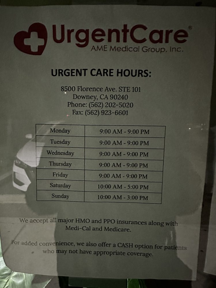 URGENT CARE CENTER - AME MEDICAL GROUP - Updated July 2024 - 73 Photos ...