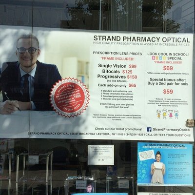 STRAND PHARMACY OPTICAL - Updated December 2024 - 25-01 Broadway ...