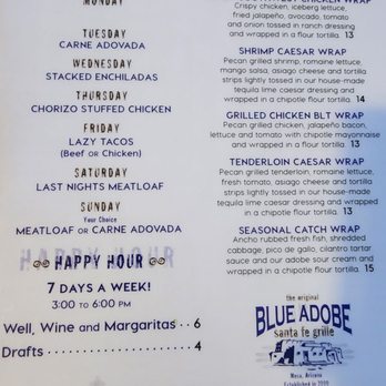 THE ORIGINAL BLUE ADOBE GRILLE - Updated July 2024 - 464 Photos & 924 ...