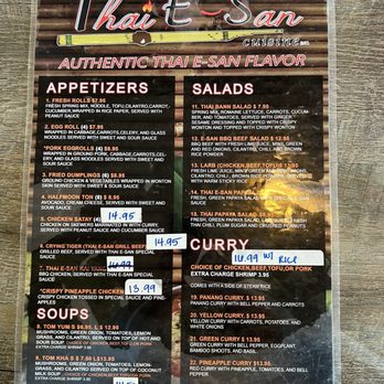 THAI E-SAN - Updated December 2025 - 272 Photos & 309 Reviews - 4300 ...
