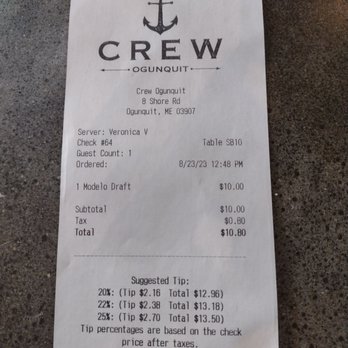 CREW OGUNQUIT - Updated July 2024 - 212 Photos & 98 Reviews - 8 Shore Rd, Ogunquit, Maine ...
