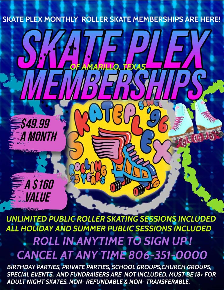 SKATE PLEX - Updated September 2025 - 9721 S Coulter St, Amarillo ...