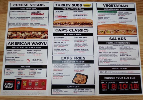 CAPRIOTTI’S SANDWICH SHOP - 3817 Northdale Blvd, Tampa, Florida ...