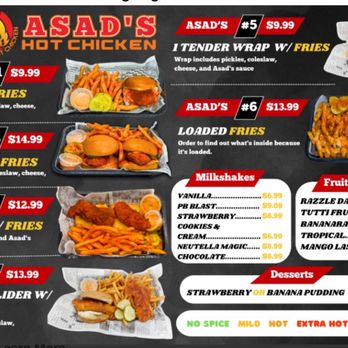 ASAD’S HOT CHICKEN - Updated December 2025 - 11 Photos & 13 Reviews ...