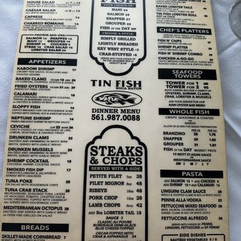 TIN FISH BOCA - Updated December 2025 - 164 Photos & 125 Reviews - 9101 Lakeridge Blvd, Boca ...