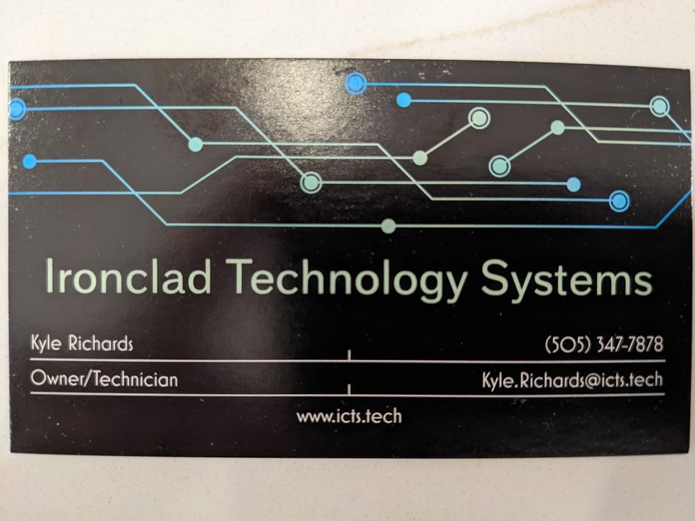 IRONCLAD TECHNOLOGY SYSTEMS - Albuquerque, New Mexico - IT Services ...