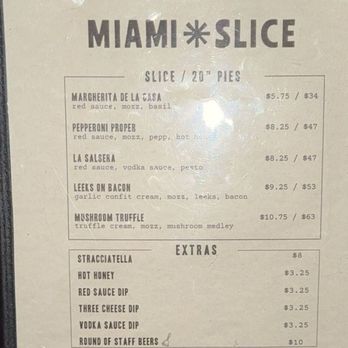 MIAMI SLICE - Updated February 2025 - 593 Photos & 347 Reviews - 1335 ...