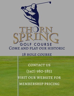 THORN SPRING GOLF COURSE AND EVENT CENTER - Updated December 2025 ...